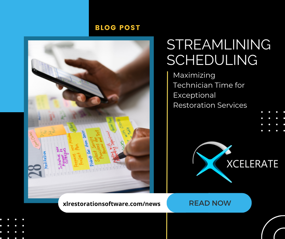 Streamline Scheduling: Maximizing Technician Time for Exceptional Restoration Services